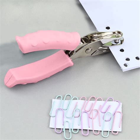 Summercome Single Hole Punch One Hole Puncher With Soft Grip Handle 1
