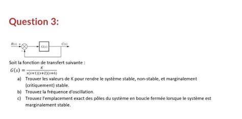 Solved From The Transfer Function Given Above Find A Chegg