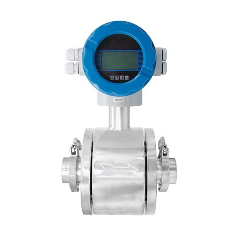 Factory Oem 4 20ma Magnetic Flow Meter On Site Display Flow Sensor