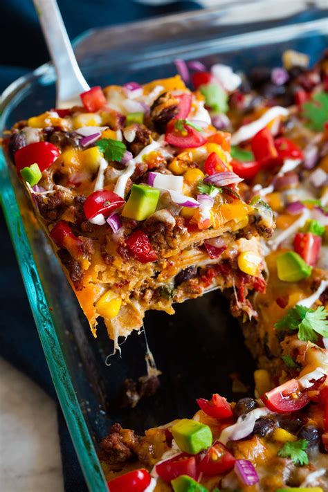 Taco Casserole Recipe Cooking Classy
