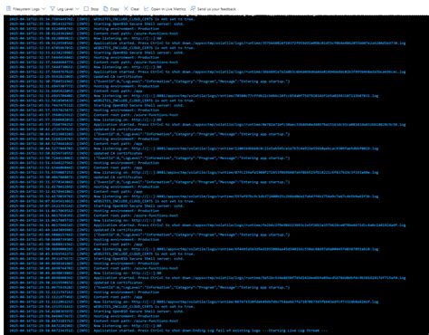 Azure Function Invocations Not Appearing Microsoft Qanda