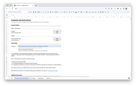 Workforce Planning Tool Template 2025 10xsheets