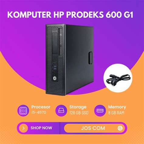 Jual Pc Hp Prodesk G I Gen Ram Gb Ssd Gb I Gen Ram Hdd Jakarta Pusat