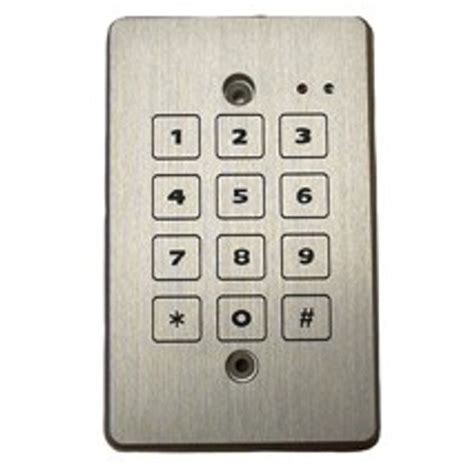 Alarm Controls Kp 400 Vandal Resistant And Weather Proof Digital Keypad Kal Door Hardware