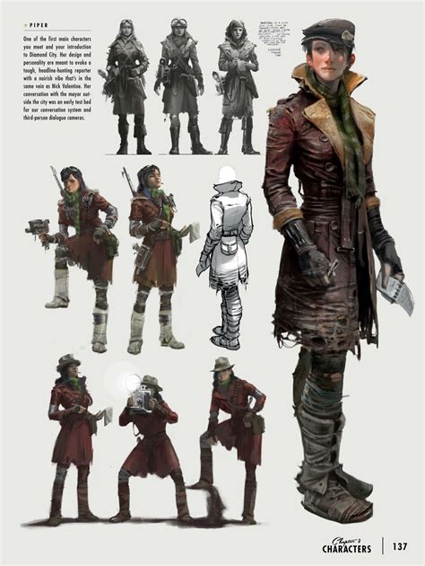 Fallout 4 Character Concept Art