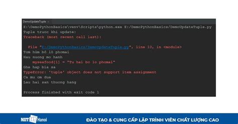 Hướng Dẫn Sử Dụng Và Thao Tác Với Tuple Trong Python Nguyenthethuycom