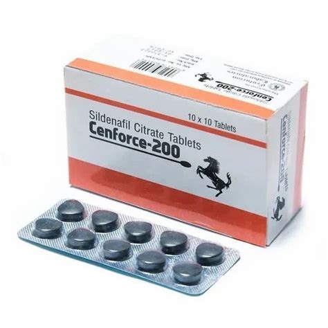 Cenforce Sildenafil Citrate Tablets 200 Mg At ₹ 430box In New Delhi