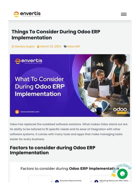 Odoo Presentation 2020 Enpptx