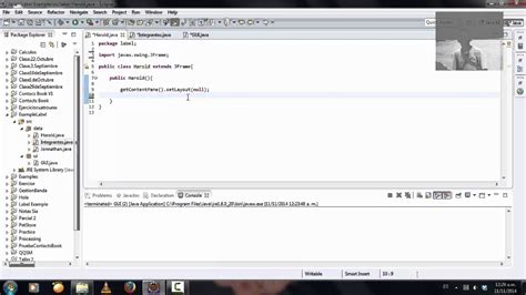 Tutorial Label En Java Eclipse Youtube