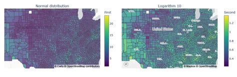 Python Plotly Choroplethmapbox Doesnt Let Me Subplot Stack Overflow