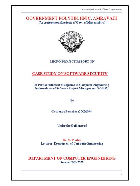 Spm Project Report Pdf Security Computer Security