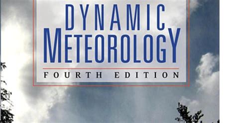 An Introduction To Dynamic Meteorology James R Holton ~ Imronade