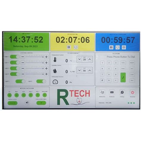 Operating Room Touch Screen Control Panel At 185000 Inr In Jalandhar