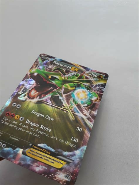 Mavin Rayquaza Ex Ultra Rare Holo Promo Xy Black Star Xy Series Pokemon Card
