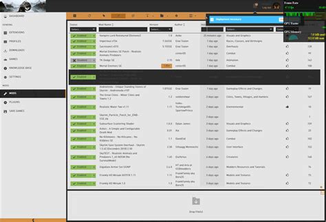 Cpu Usage And Rendering · Issue 2988 · Nexus Modsvortex · Github