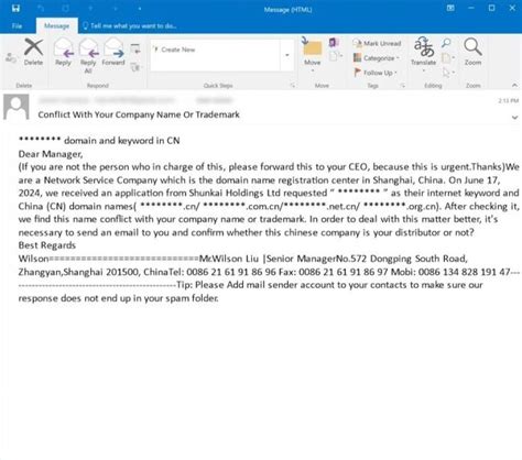 How To Stop Conflict With Your Company Name Or Trademark Email Scam