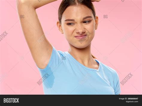 Girl Sweaty Armpit Bad Image And Photo Free Trial Bigstock
