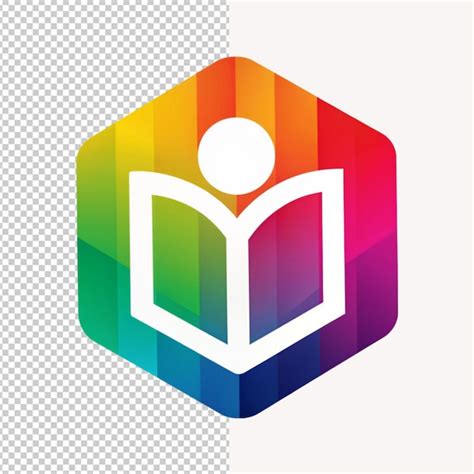 Premium Psd Reading Book Logo