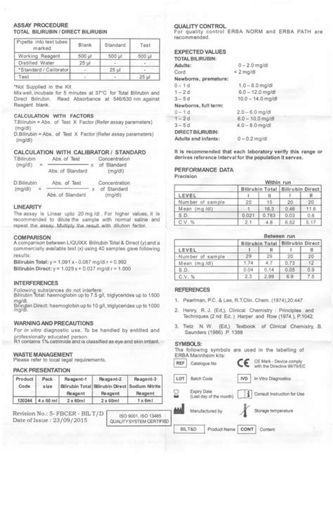 Erba Bilirubin Kit Blood At ₹ 685kit In New Delhi Id 2851766397233