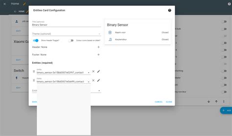 No Entities In Drop Down Selection Lists Configuration Home Assistant Community