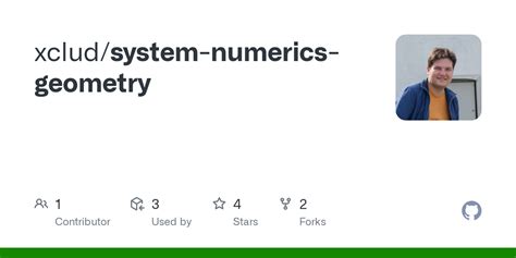 github xclud system numerics geometry