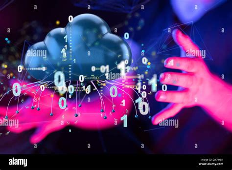 Data Internet Infrastructure Concept Abstract Technology Background