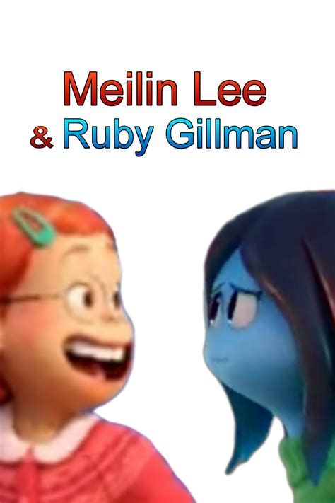 Meilin Lee And Ruby Gillman Teaser Poster By Mrzoomtastic On Deviantart