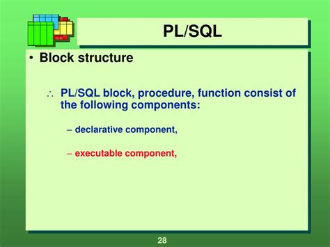 PPT PL SQL PowerPoint Presentation Free Download ID
