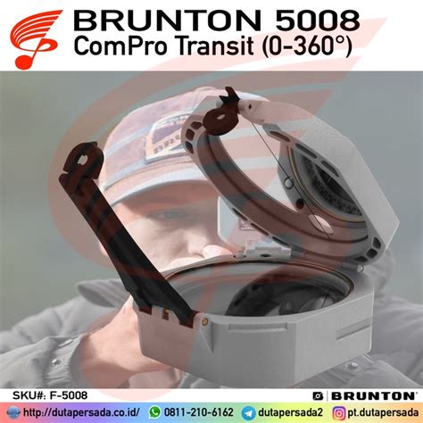 Jual Brunton 5008 Compro Pocket Transit Compass Kompas Geologi