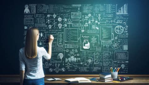 Learning Python Concepts Through Illustrated Notes Stock Illustration Illustration Of Science