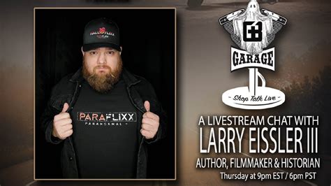 Ghost Biker Garage Live W My Guest Larry Eissler Iii Youtube