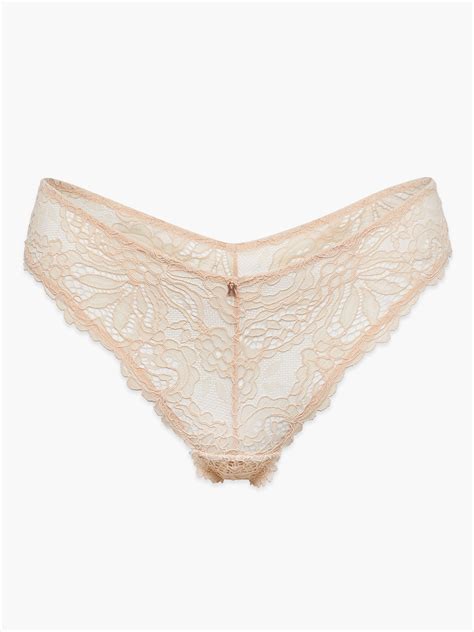 Romantic Corded Lace Thong Panty In Nude Savage X Fenty Netherlands