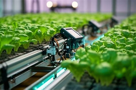 Smart Robotic Farmers Agriculture Technology Ai Generated Stock Photo At Vecteezy