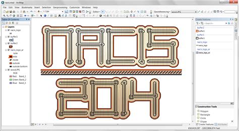 Bg Cartography Building A Logo With Arcmap
