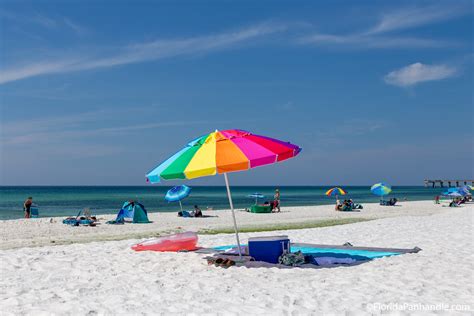 Overview Of Navarre Beach Marine Park On Santa Rosa Island