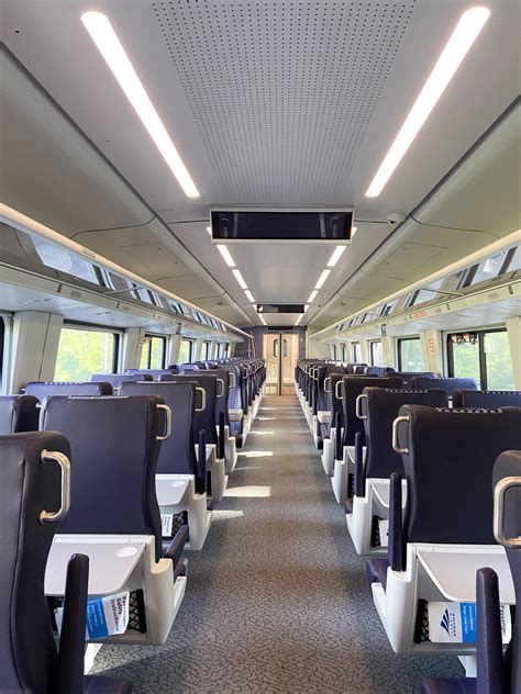 Amtrak Train Interior An Inside Look At Amtraks Newest Acela Train