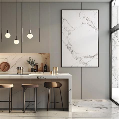 Premium Photo Rendered Photo Of Create A Clean And Sleek Interior Mockup Design Mockups