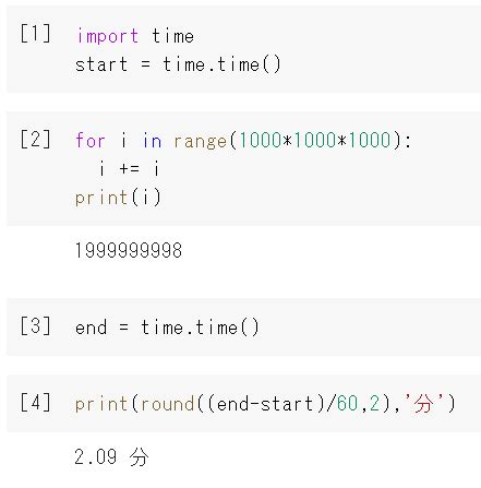 Python処理時間を 行のコードで取得する方法time Smart Hint