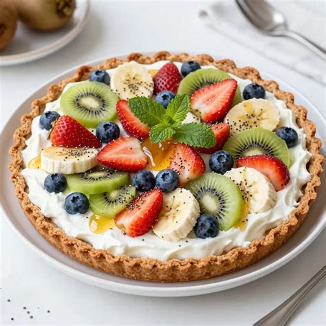 Greek Yogurt Fruit Pizza Tasty And Nutritious Treat Recipe Website