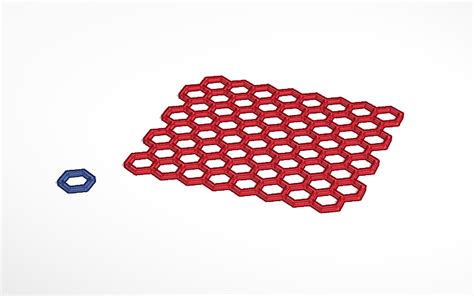 3d Design Honeycomb Thick Tinkercad