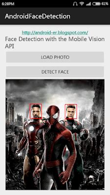 Android Er Face Detection With Google Play Services Mobile Vision API With Demo APK