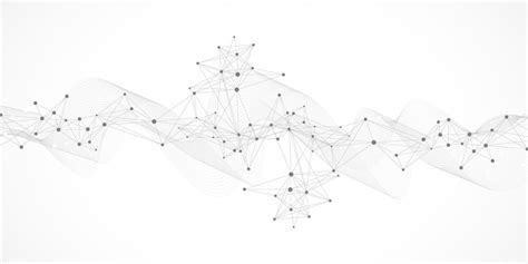 Premium Vector Big Data Visualization Geometric Abstract Background Visual Information