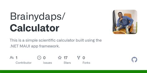 Github Brainydapscalculator This Is A Simple Scientific Calculator