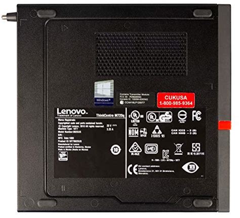 CHEAP CUK ThinkCentre M720 Tiny Business Desktop Intel I7 8700T 8GB RAM 480GB SSD Windows 10