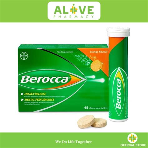 Berocca Effervescent 45s Tablet Shopee Malaysia