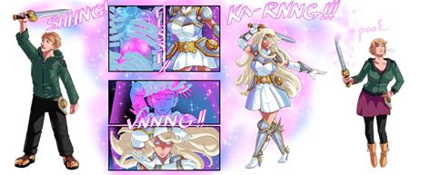 Commission Magical Girl Transformation By Fieryjinx On Deviantart