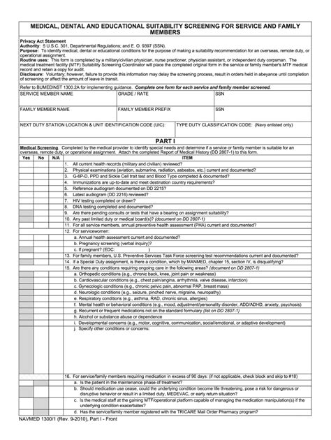 Navmed 1300 1 Pdf Fillable Fill Online Printable Fillable Blank