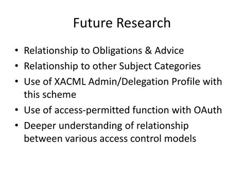 Ppt Using Xacml Policies To Express Oauth Scope Powerpoint