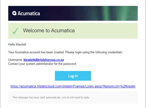 welcome to acumatica mail community