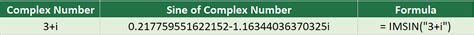 How To Use The Imsin Function In Excel 4 Examples
